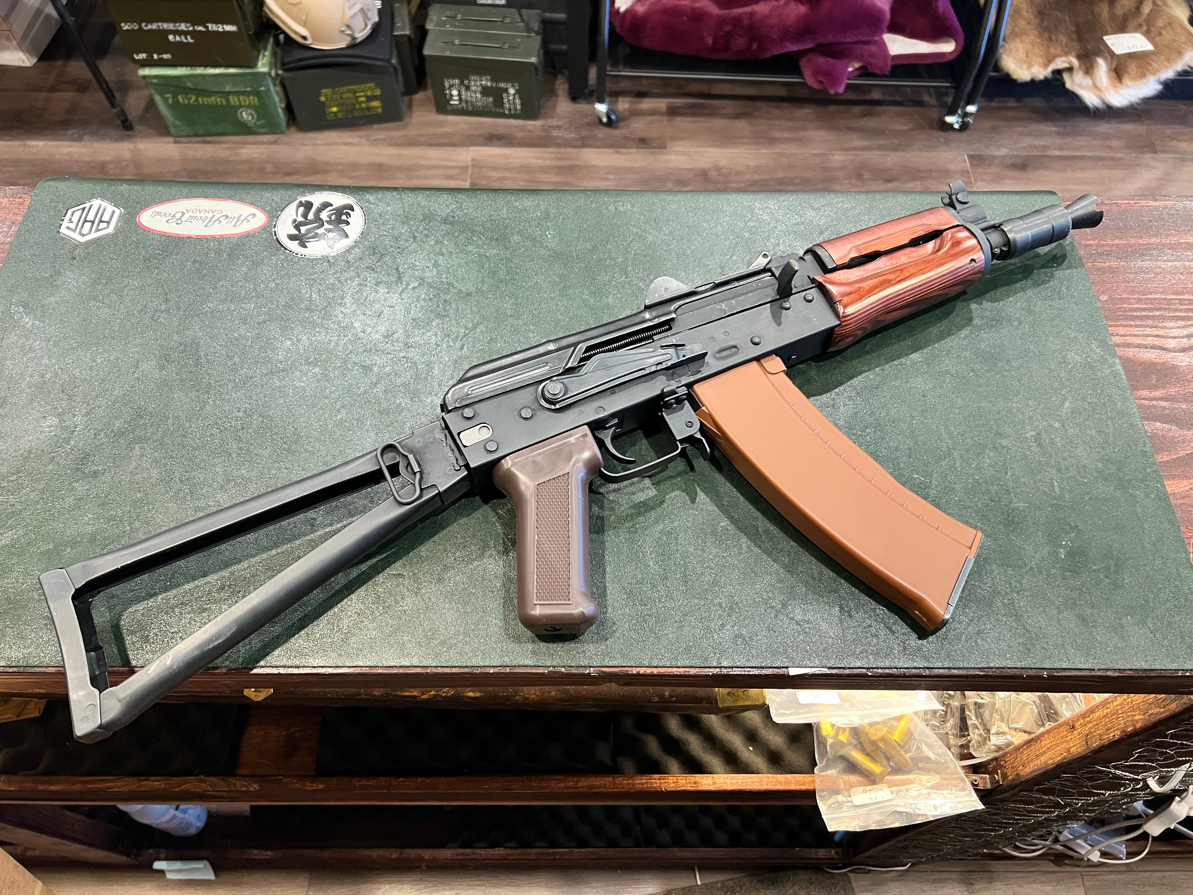 AK-74 Airsoft Real Wood Furniture · Full Metal Construction · Realisti ...