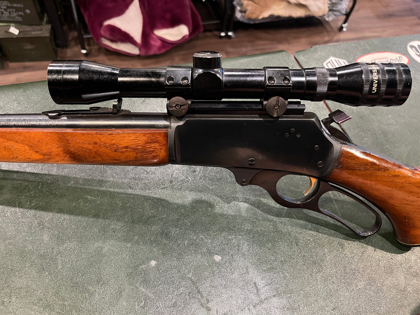 Marlin Model 336 Lever-Action Rifle .30-30 Win with Universal 4x32 Sco ...
