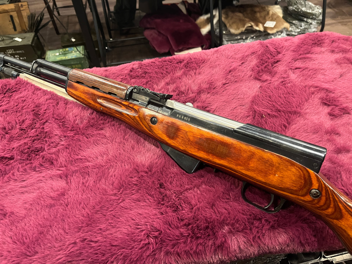 Russian SKS — Laminated Wood Stock, 7.62×39mm — Visible Number-Matchin ...
