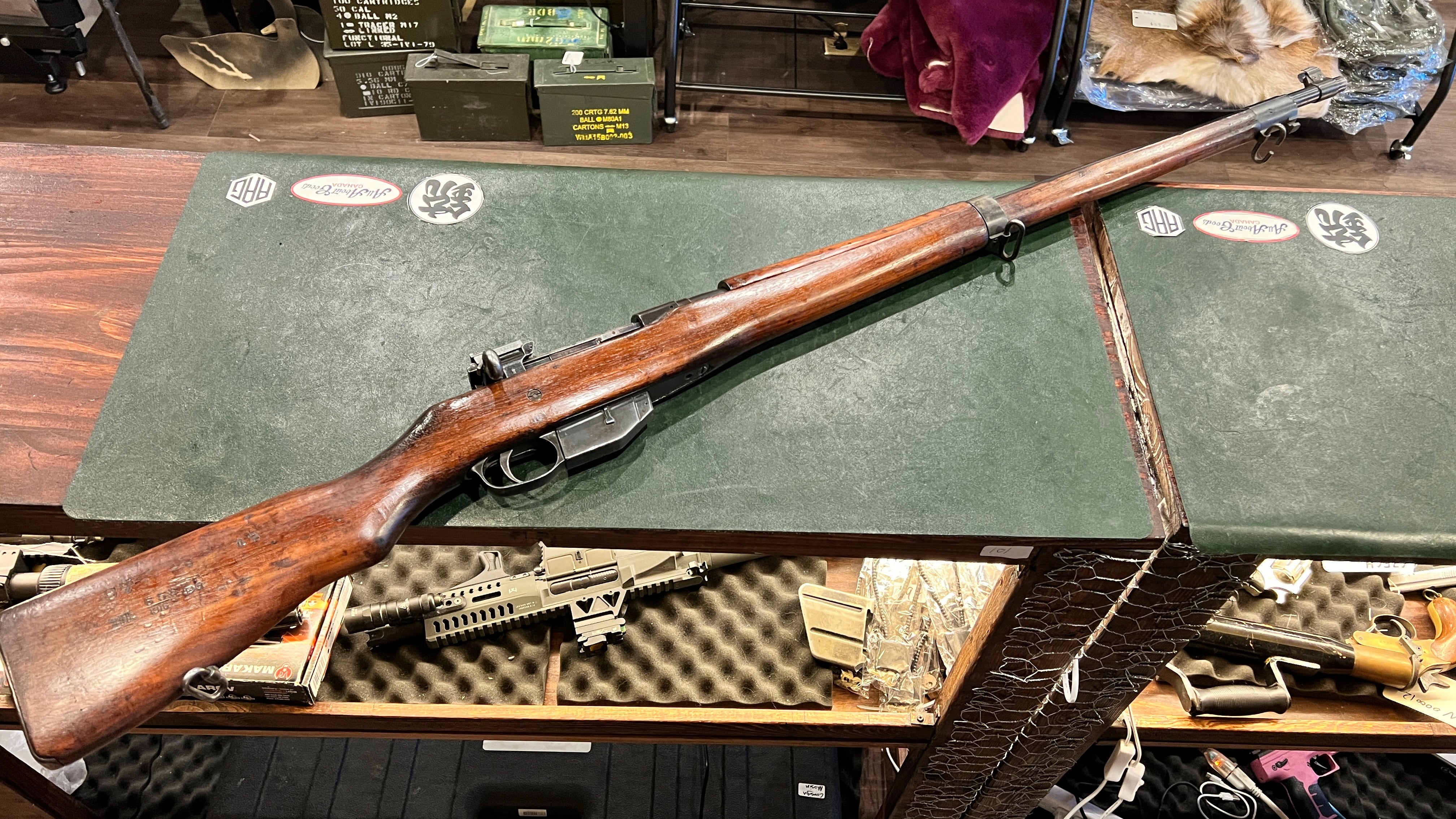 Ross Rifle Co. Canada M1910 Mk III – .303 British Bolt Action Rifle ...
