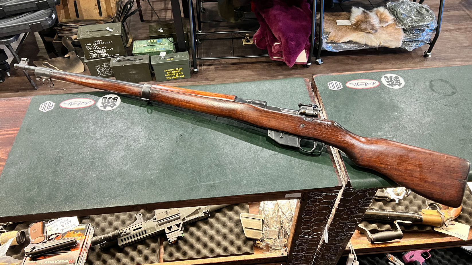 Ross Rifle Co. Canada M1910 Mk III – .303 British Bolt Action Rifle ...