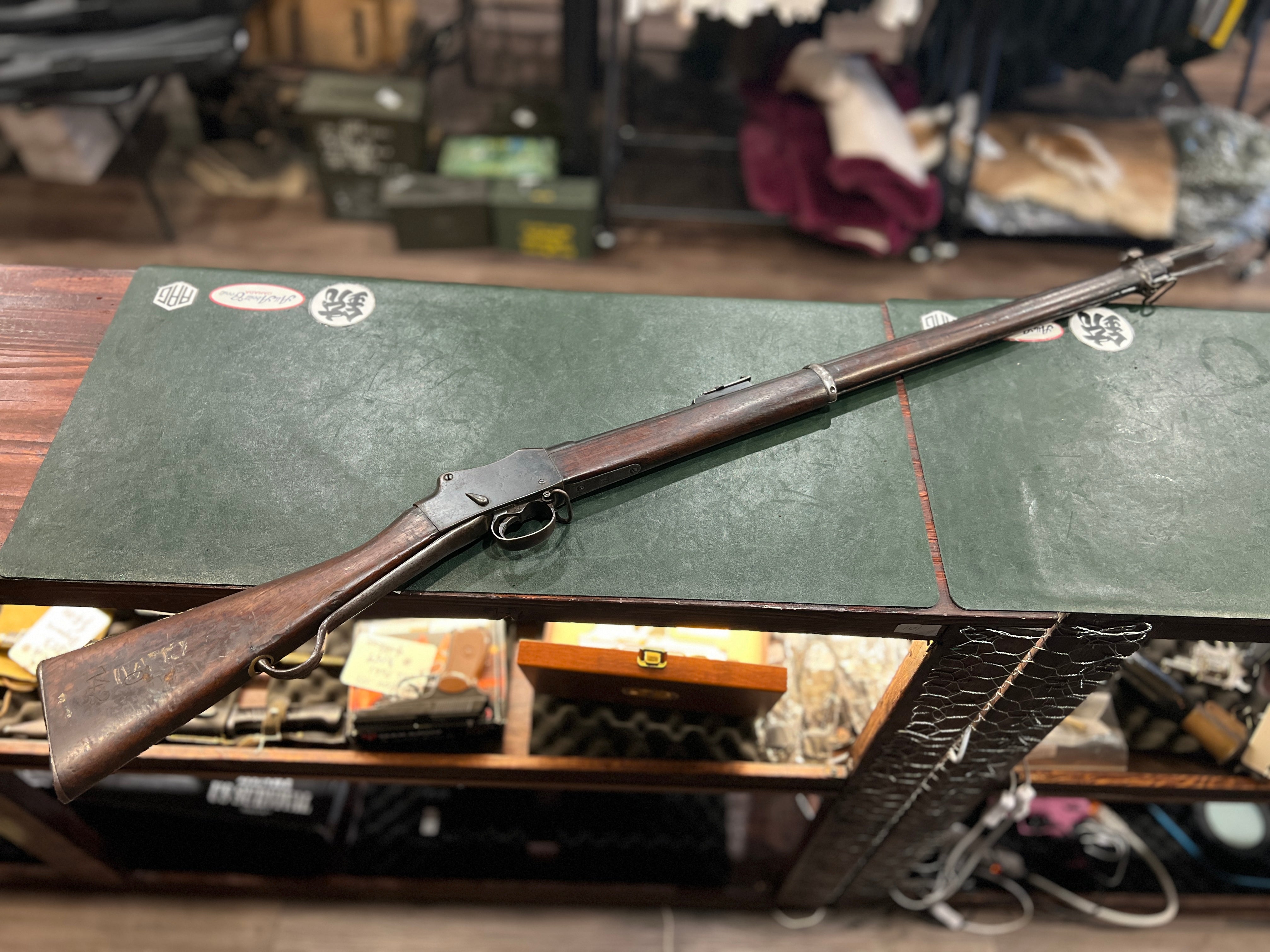 Martini-Henry Mk IV Enfield Rifle – AAG CANADA
